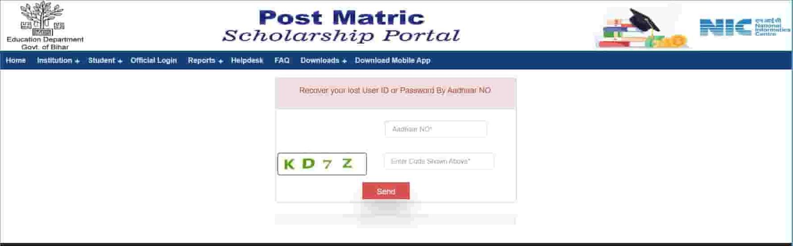 Bihar Post Matric Scholarship Form Renewal Kaise kare