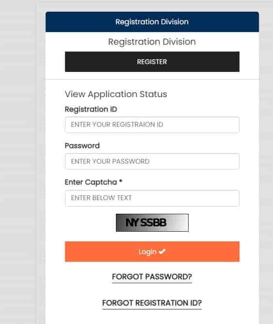 SSB Head Constable Online Form 2023