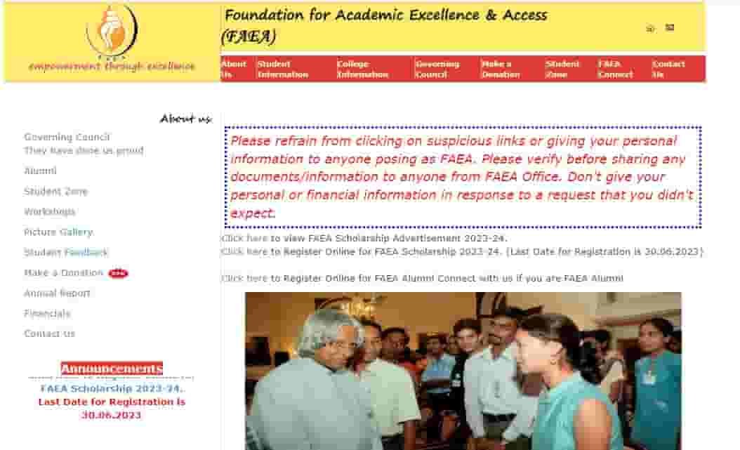 FAEA Scholarship 2023