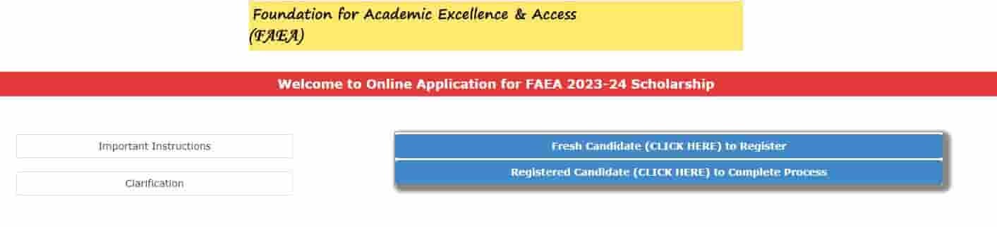 FAEA Scholarship 2023