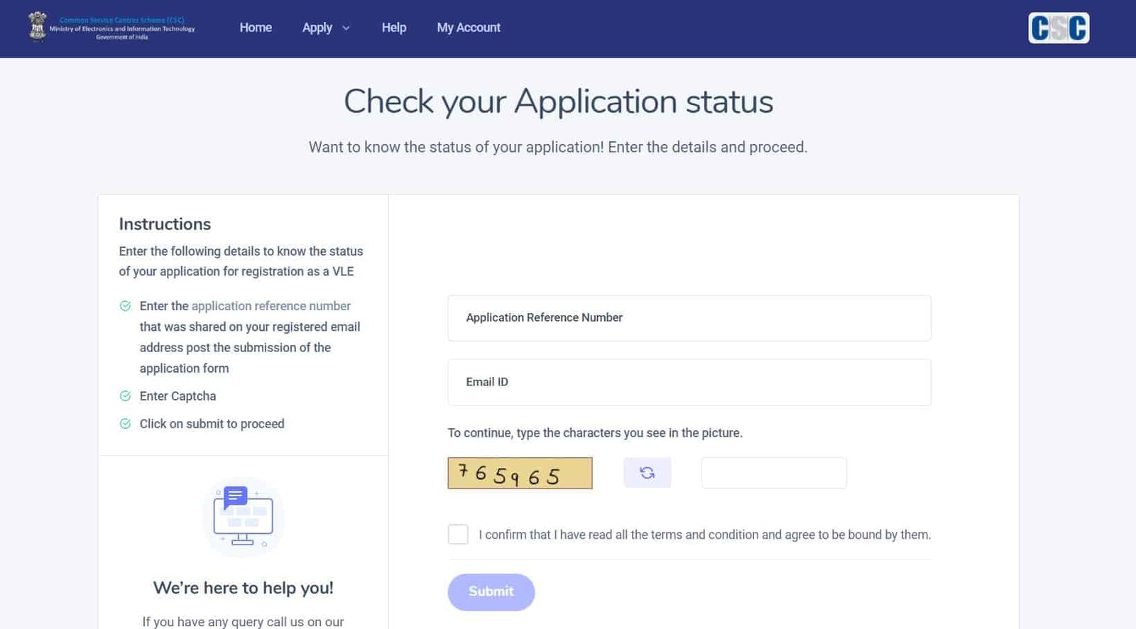 New CSC Registration 2024