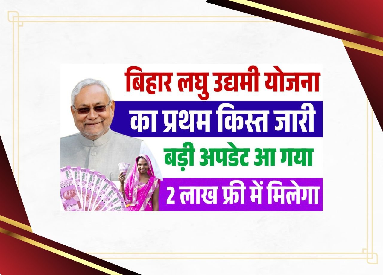Bihar Laghu Udyami Yojana 2025 1st Kist Date Out-बिहार लघु उद्यमी योजना ...