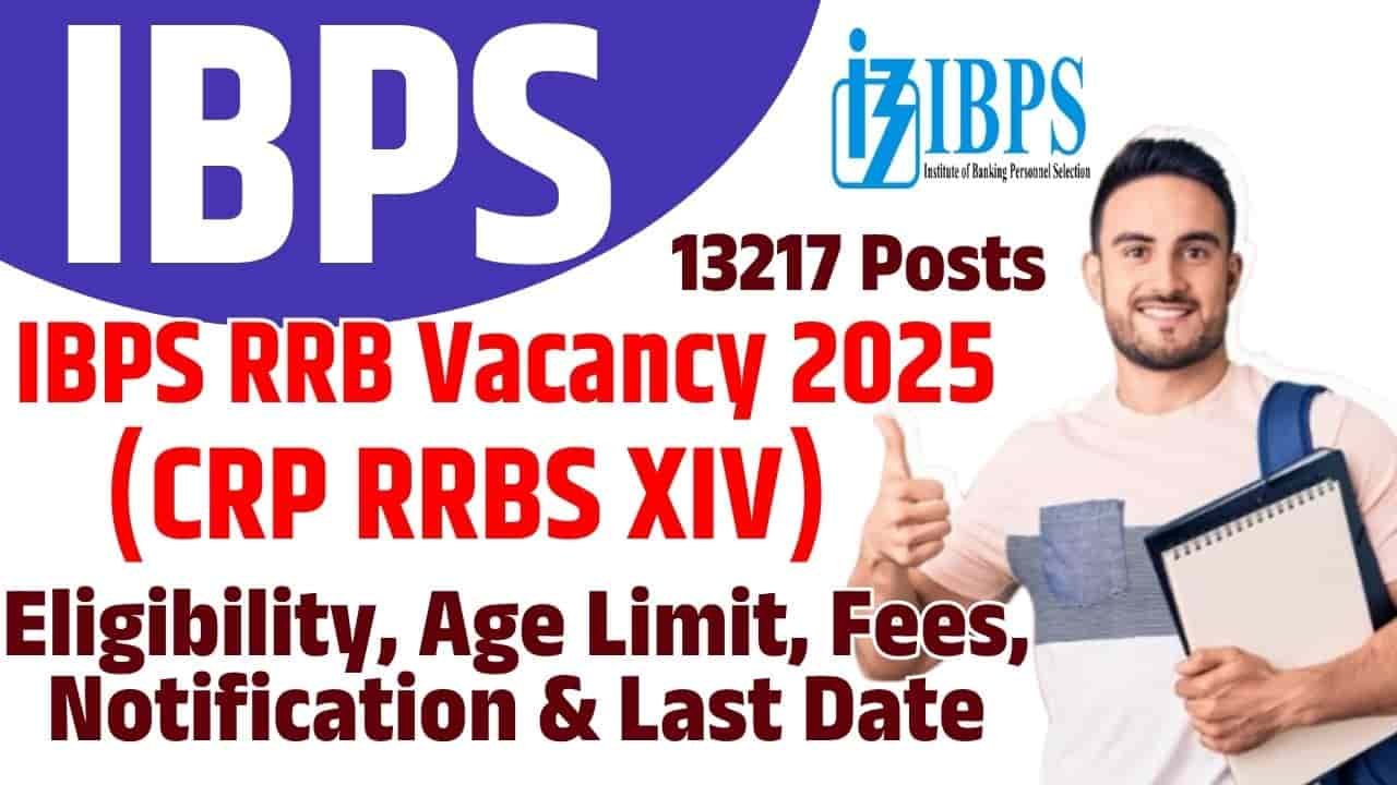 IBPS RRB Vacancy 2025 (CRP RRBs XIV): Apply Online for 13217 Posts ...
